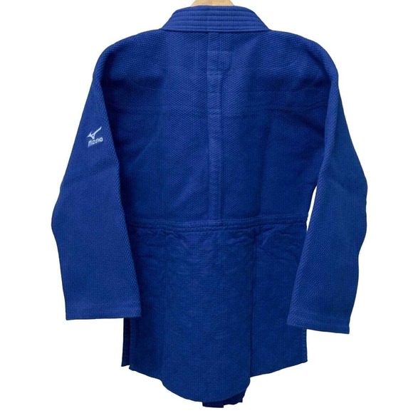 Mizuno | Other | Mizuno Shiai Judo Gi Blue Sz 2 Double Weave 0 Cotton Kimono Uniform Brand New ...